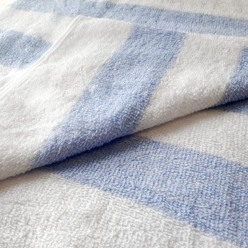 Striped Cabana Pool Towel (11lbs) - Inroom.ca